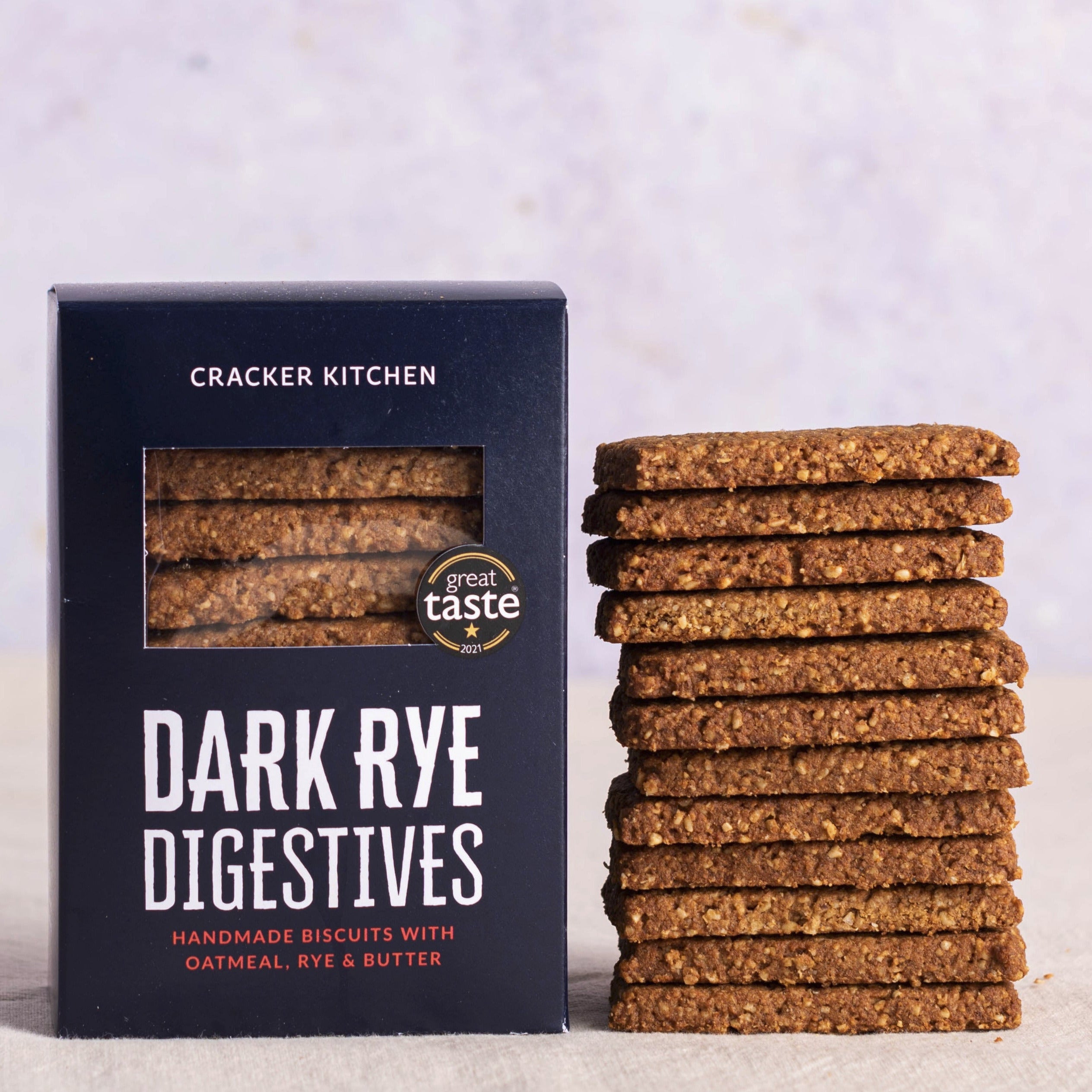 Cracker Kitchen Dark Rye Digestives – London Cheesemongers
